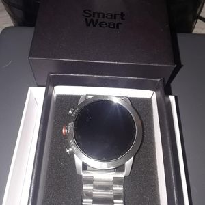 Accessories | Stainless Steel Smart Watch Android And Apple | Poshmark